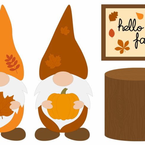 Fall Gnomes SVG. Harvest Gnomes – MasterBundles