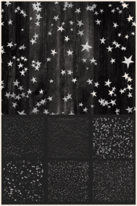 Seamless Silver Star Overlays – MasterBundles