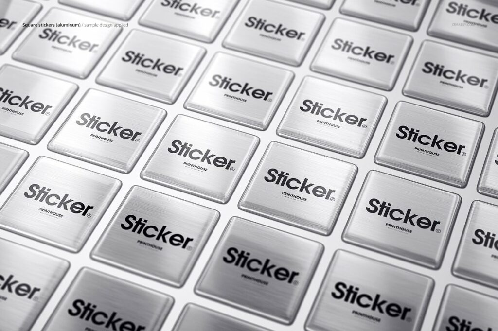3D Epoxy Dome Stickers Mockup Set – MasterBundles