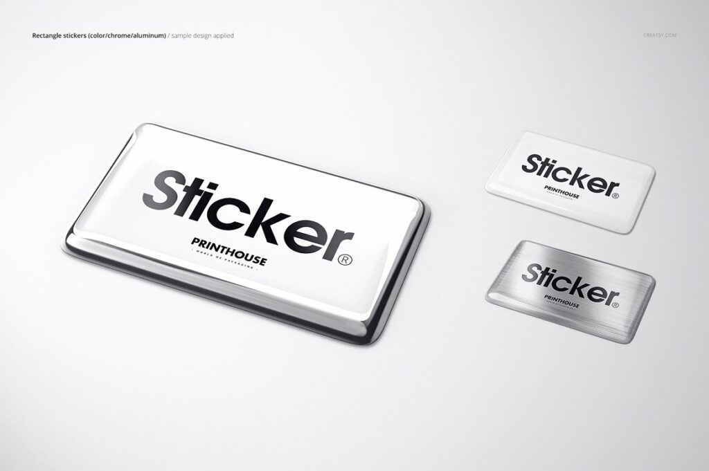 3D Epoxy Dome Stickers Mockup Set – MasterBundles