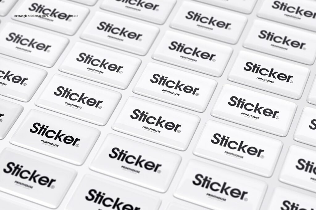 3D Epoxy Dome Stickers Mockup Set – MasterBundles