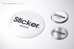 3D Epoxy Dome Stickers Mockup Set – MasterBundles