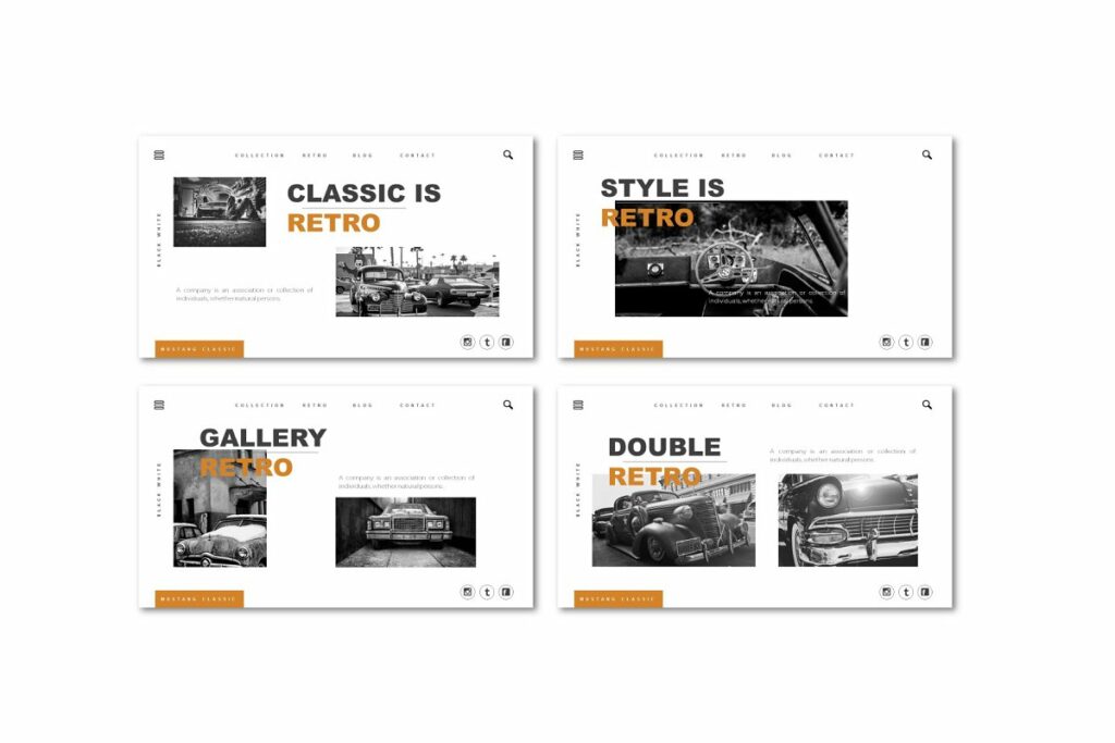 Mustang - Powerpoint Template – MasterBundles