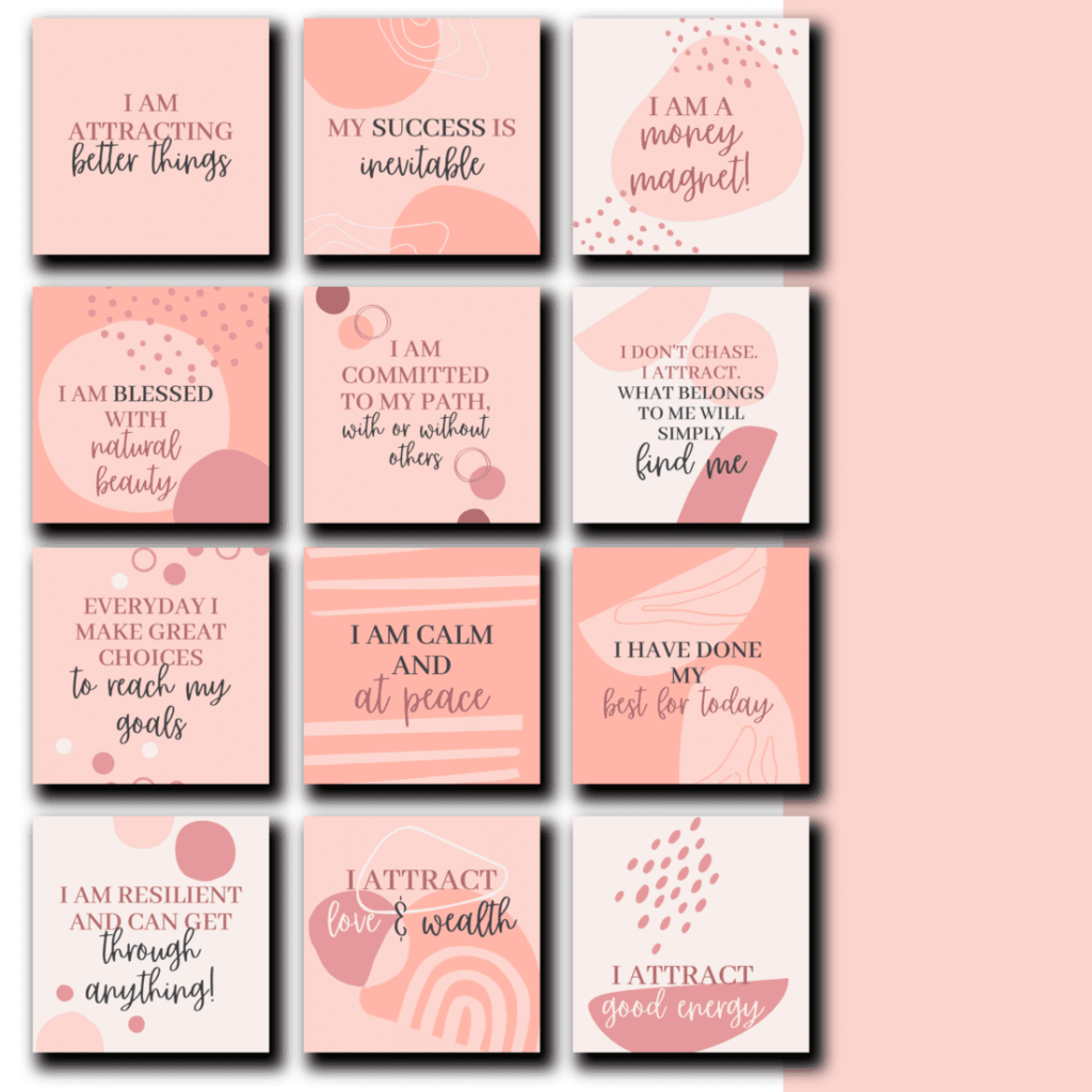 Affirmation Quotes IG Quote Posts - MasterBundles