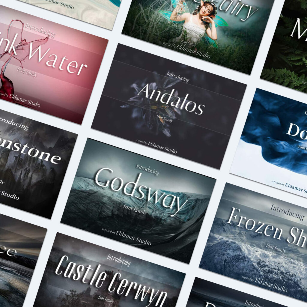 40 Creative Fonts – MasterBundles
