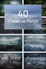 40 Creative Fonts – MasterBundles