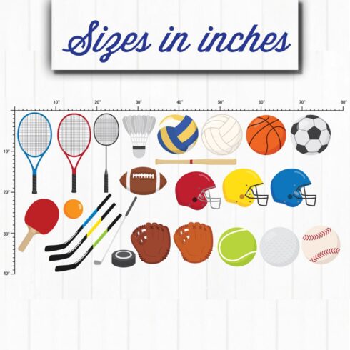 Sports Gear Clip Art – MasterBundles