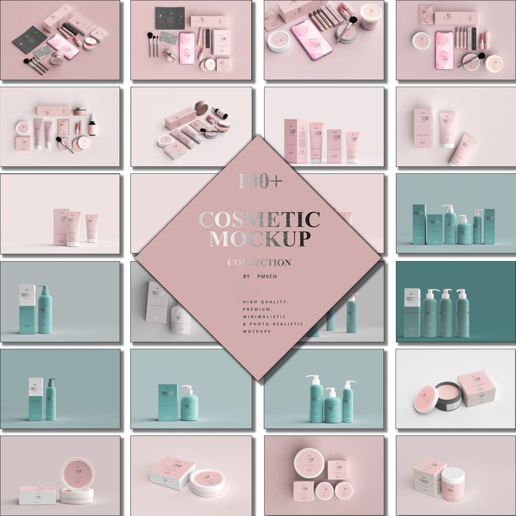 100+ Cosmetic Mock-Up Collection – MasterBundles