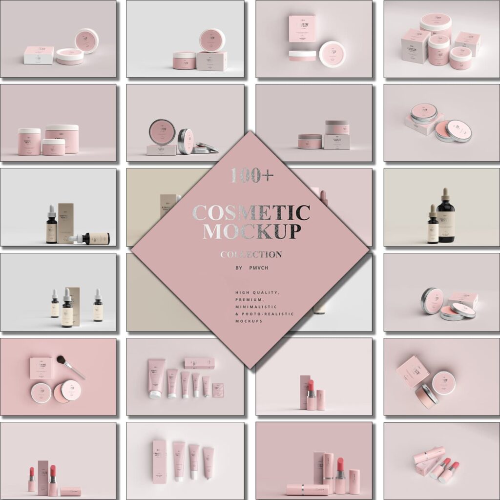 100+ Cosmetic Mock-Up Collection – MasterBundles