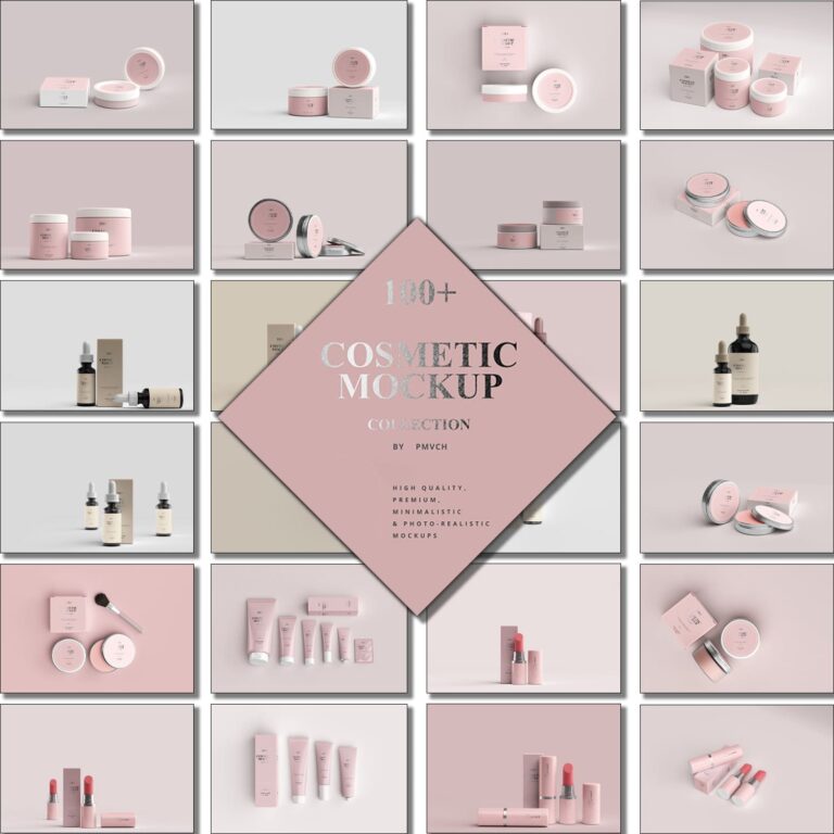 100+ Cosmetic Mock-Up Collection – MasterBundles