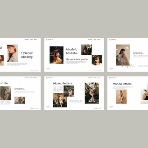 Angeline Design Powerpoint Template | Master Bundles