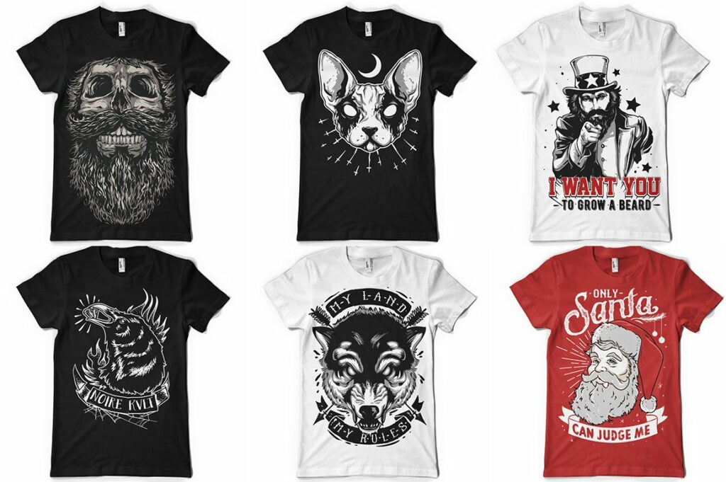 100 T-shirt Designs – MasterBundles