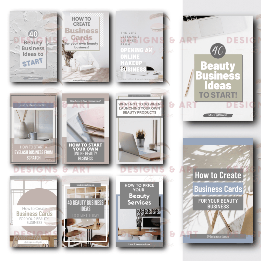 50 Minimalist Pinterest Templates - MasterBundles