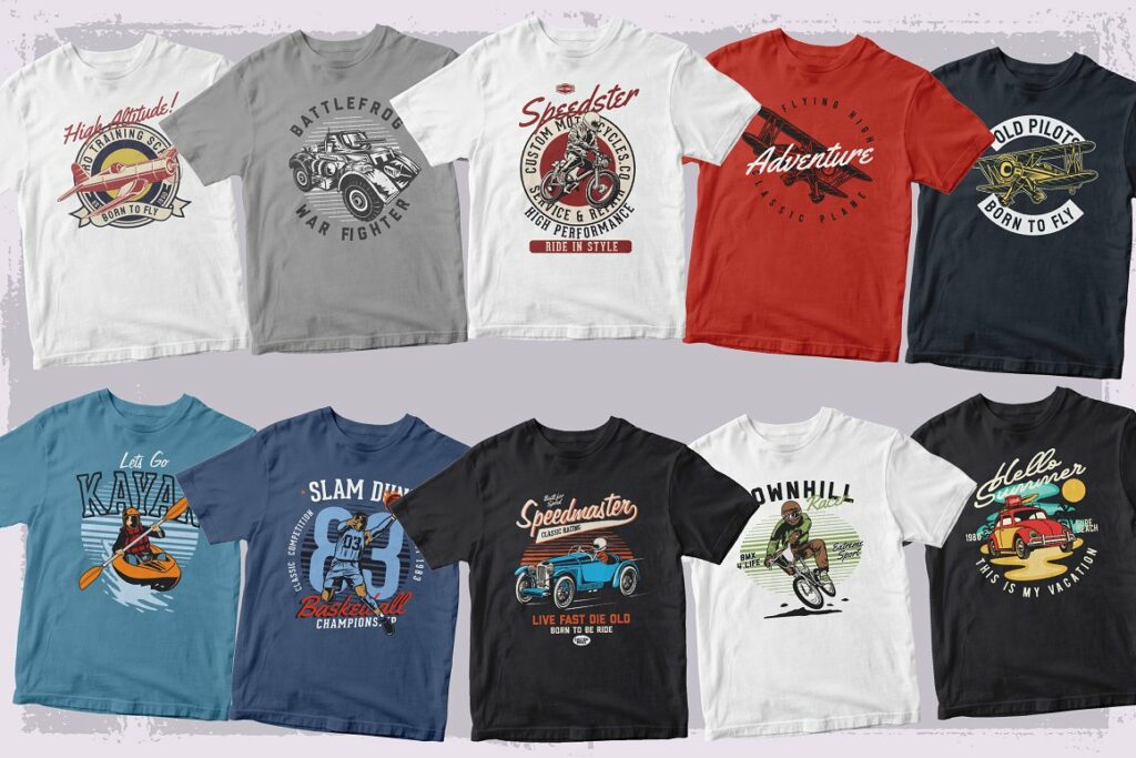 T-Shirt Design BIG BUNDLE – MasterBundles