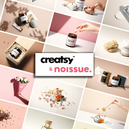 Noissue Stickers Mockup Bundle | Master Bundles