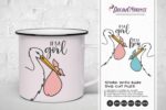 Stork SVG Cut File | MasterBundles