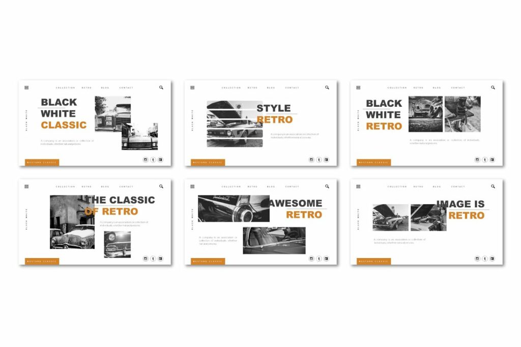 Mustang - Powerpoint Template – MasterBundles