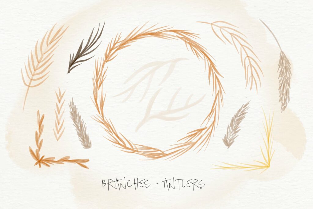 Autumn Watercolor Kit – MasterBundles