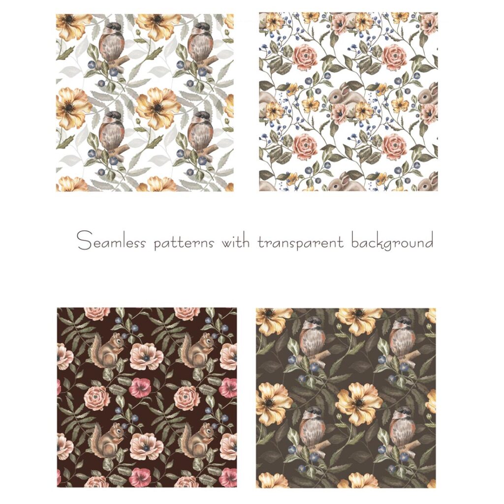 Vintage Botanical Collection - MasterBundles