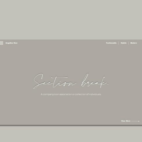 Angeline Design Powerpoint Template | Master Bundles