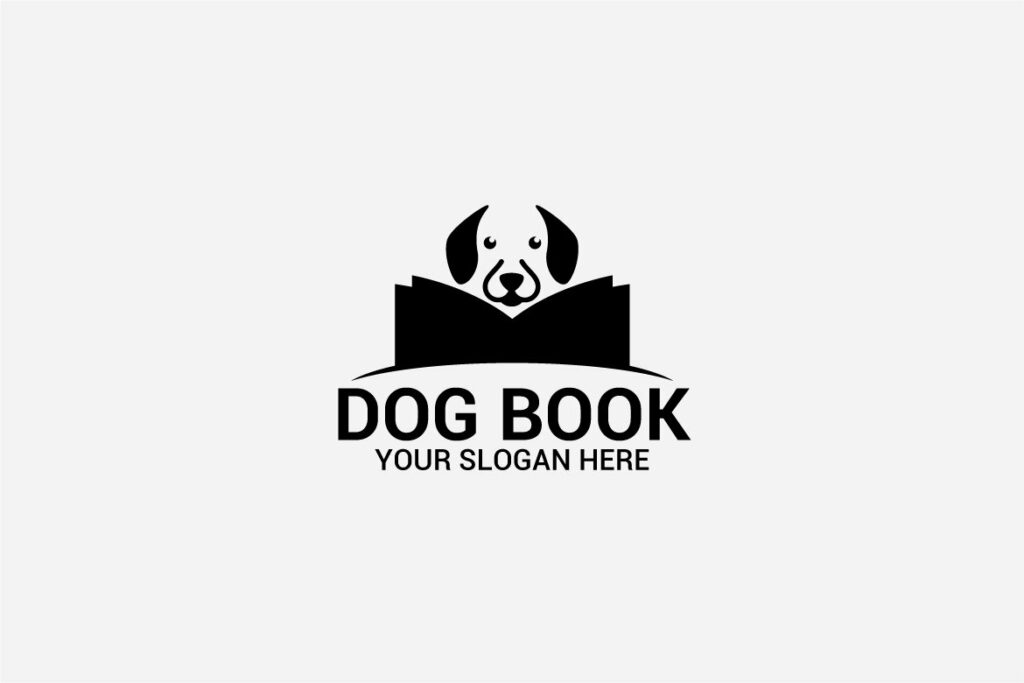 Dog Book Logo – MasterBundles