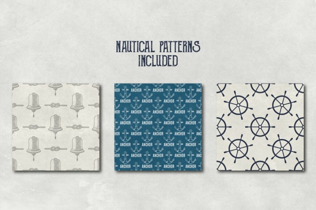 Vintage Nautical Logo Collection – MasterBundles