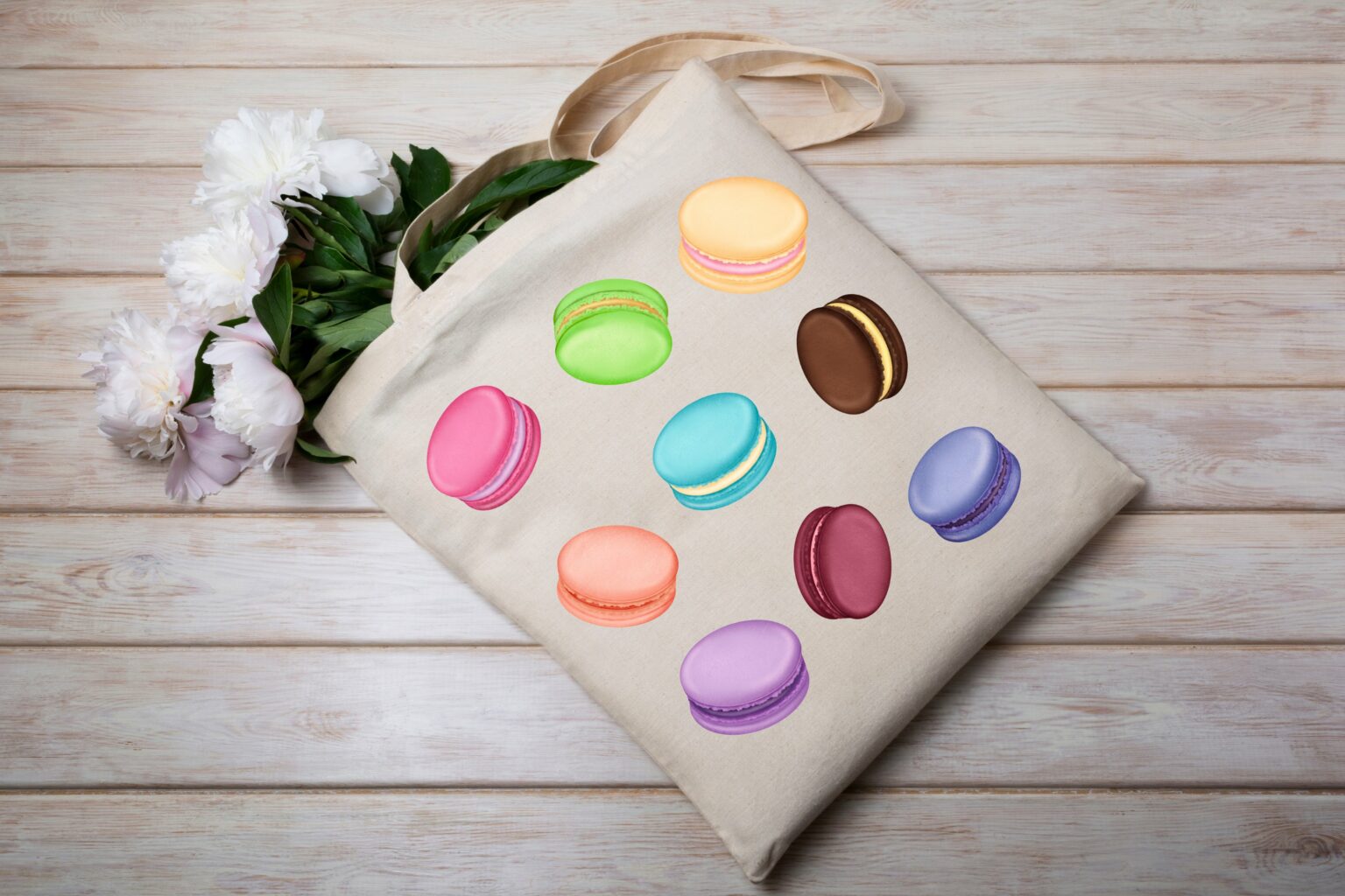 Macaron Clipart Macaroni PNG – MasterBundles