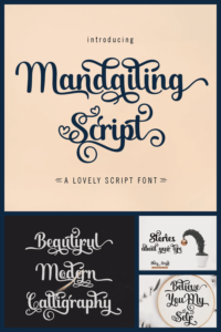 65+ Best Calligraphy Fonts for 2022: Free and Paid