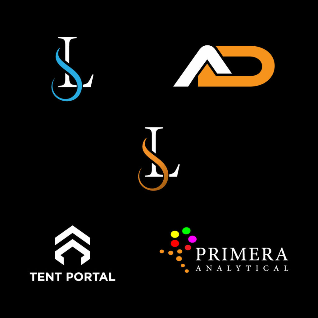 5 word mark logos design - MasterBundles