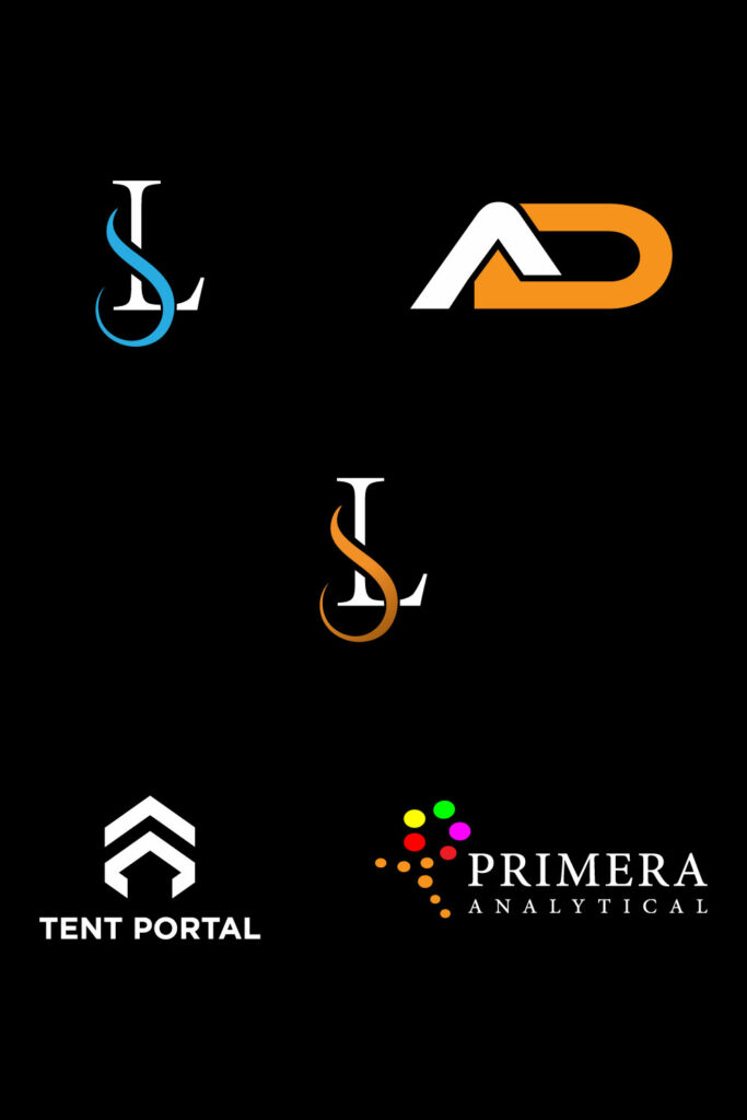 5 word mark logos design - MasterBundles