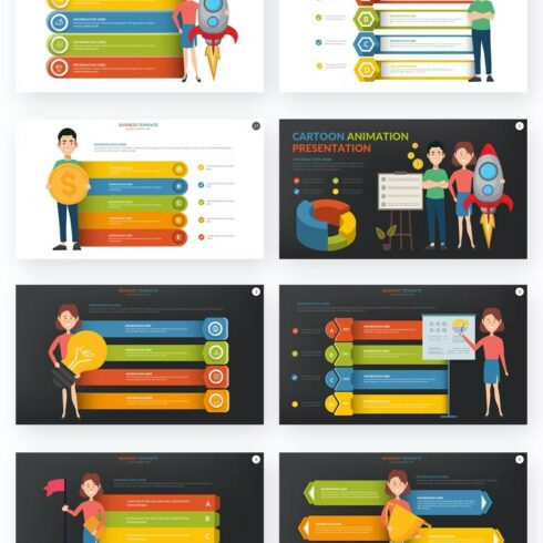 Cartoon Powerpoint Presentation Template | Master Bundles