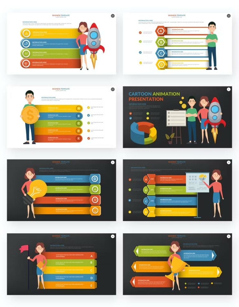 Cartoon Powerpoint Presentation Template – MasterBundles