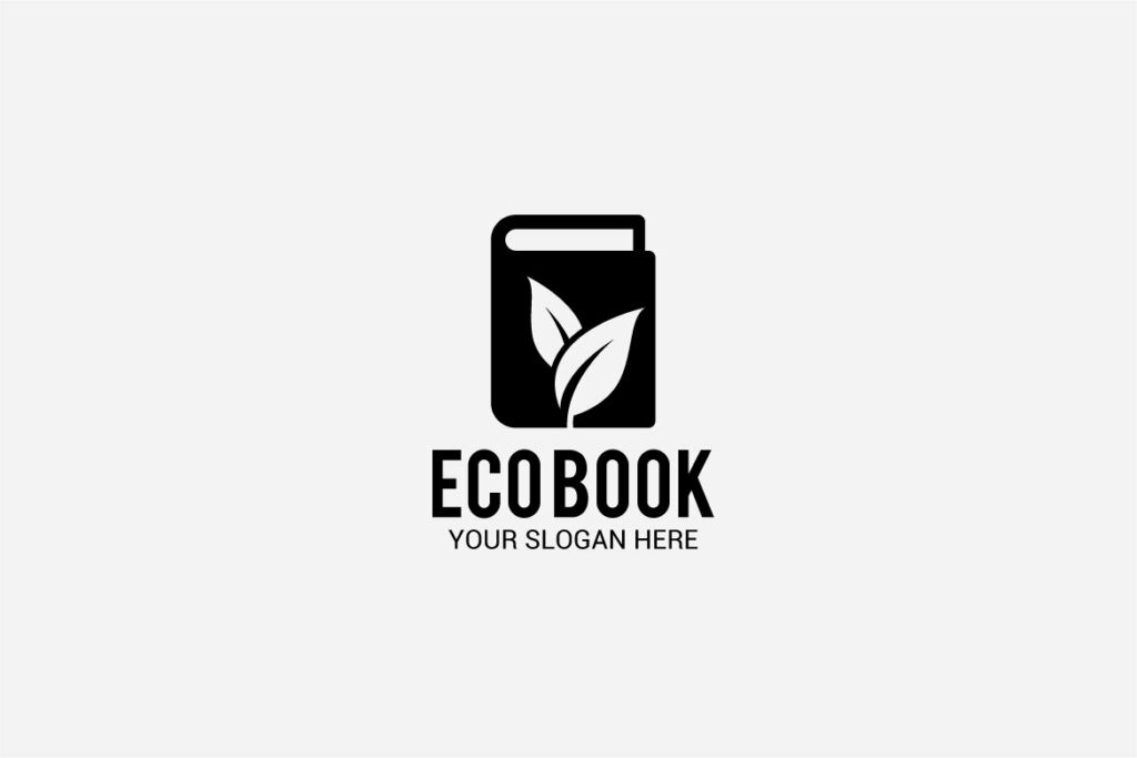 Eco Book Logo – MasterBundles