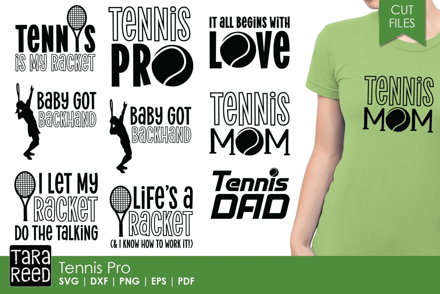 Tennis Pro - Tennis SVG and Cut Files for Crafters – MasterBundles