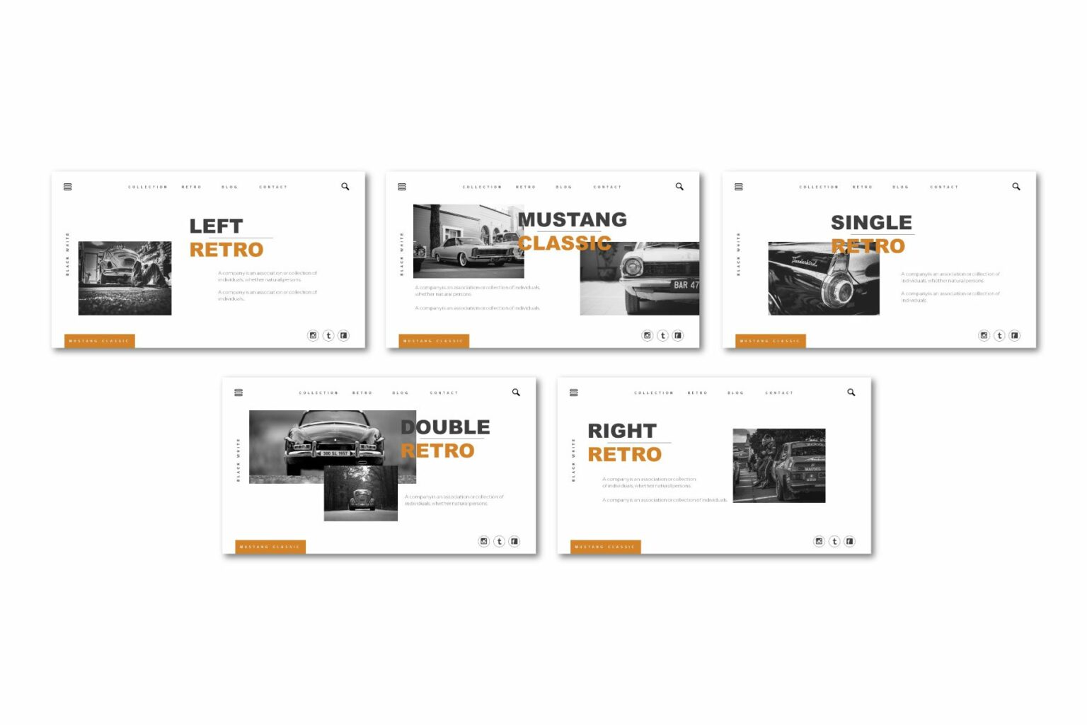 Mustang - Google Slide Template – MasterBundles