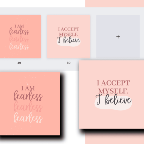 Affirmation Quotes IG Quote Posts - MasterBundles