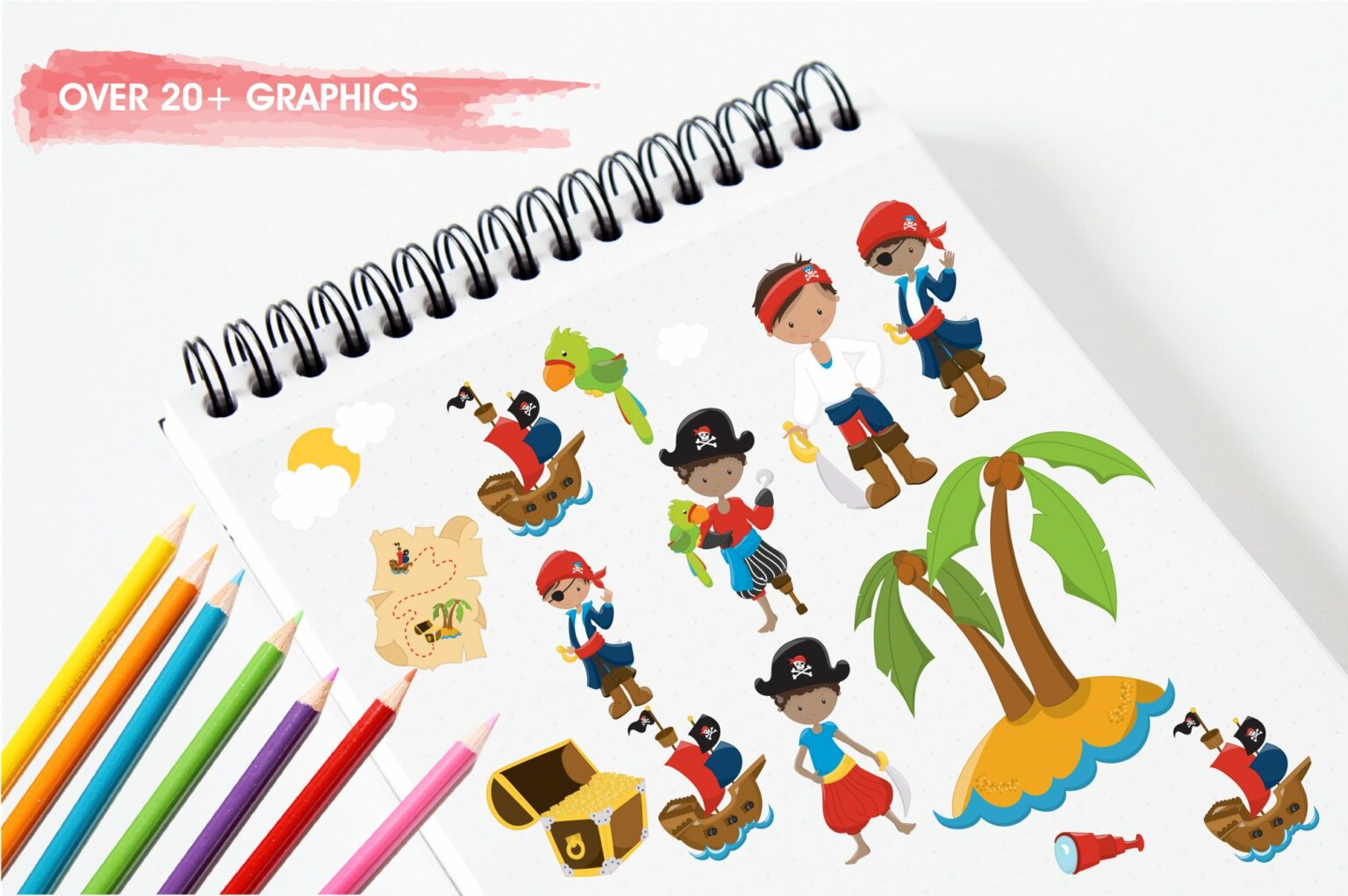 Pirates Boy Graphics and Illustrations – MasterBundles