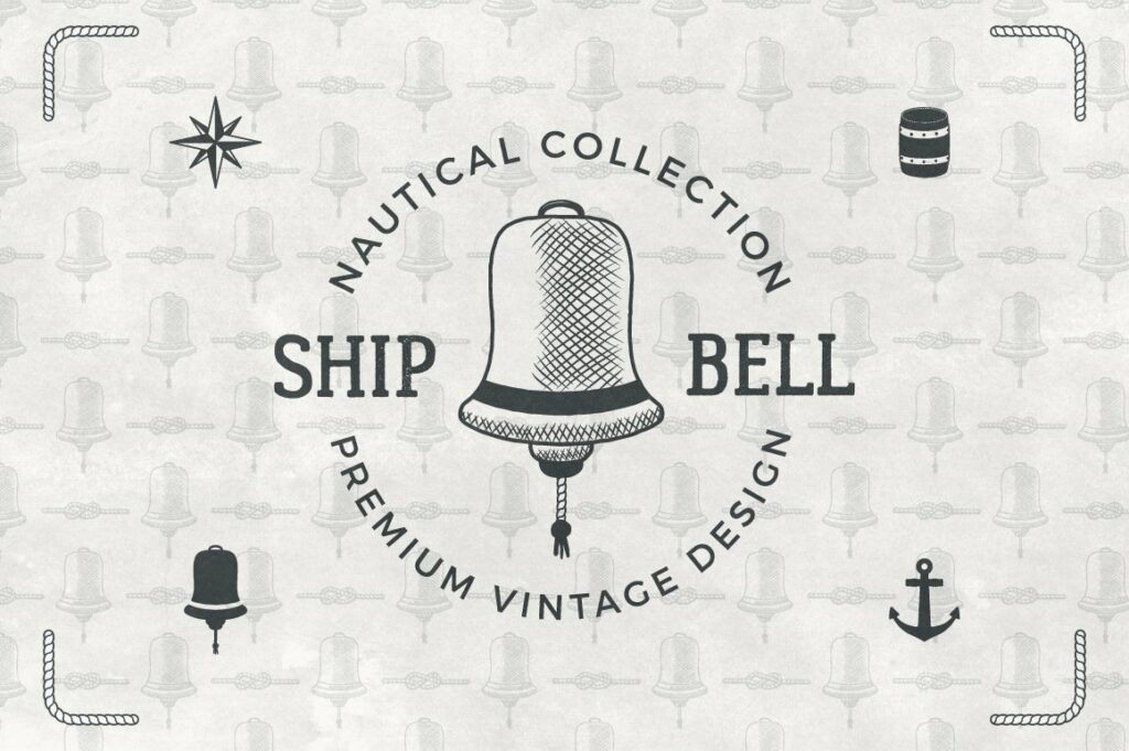 Vintage Nautical Logo Collection – MasterBundles