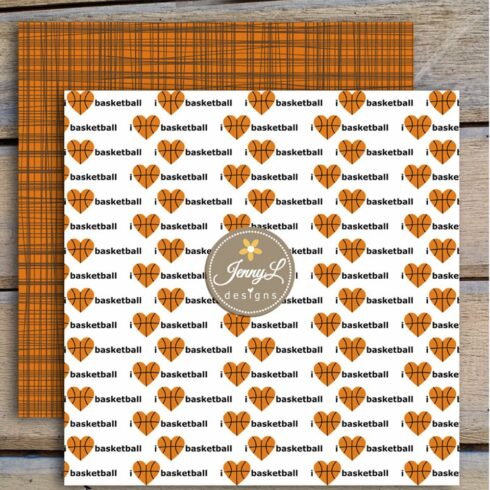 Basketball Digital Papers and Clipart Set | Master Bundles