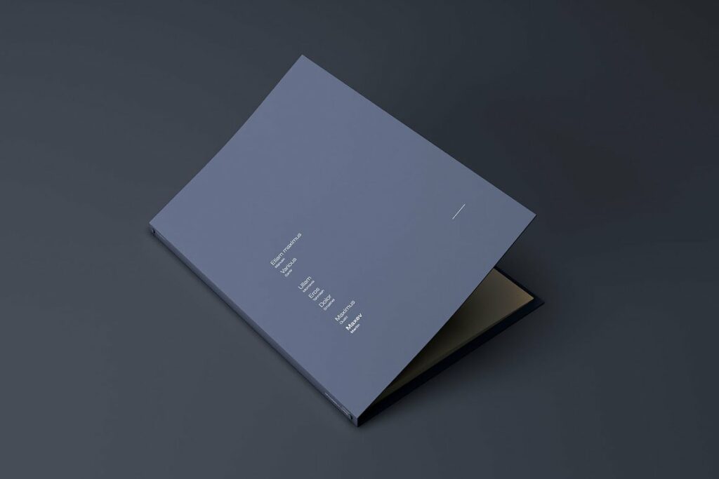 A4 Folder Mockup – MasterBundles