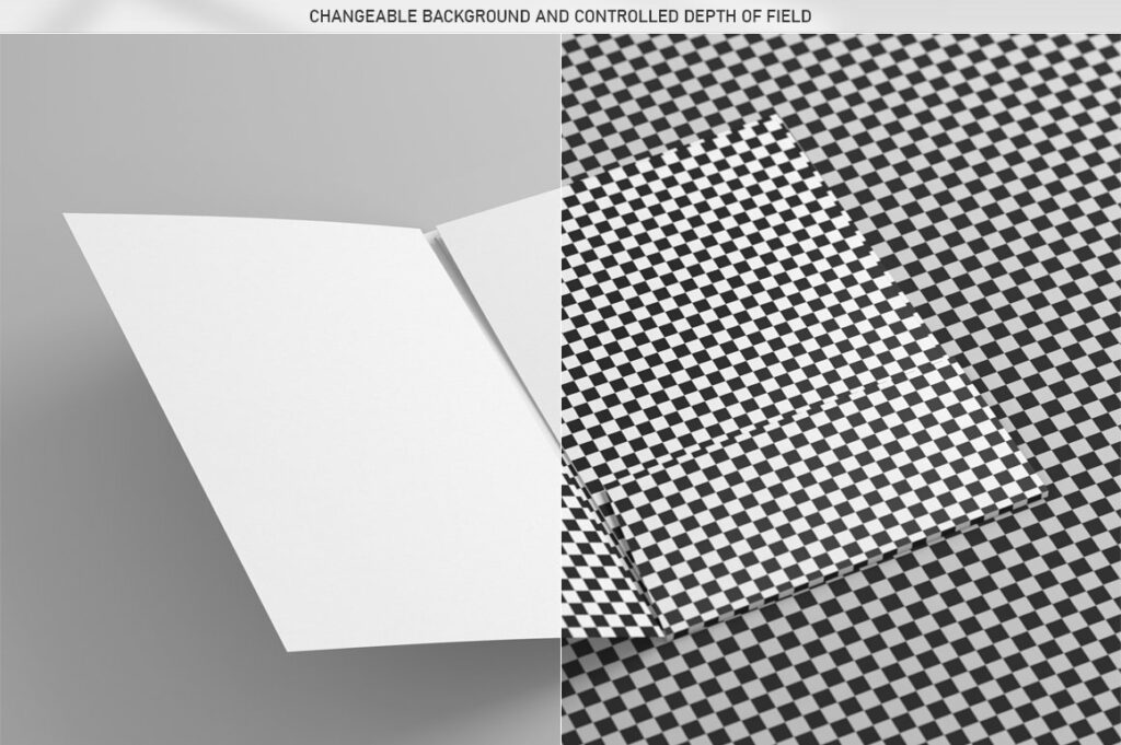 A4 Folder & Paper Mock-Up – MasterBundles