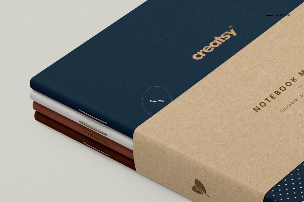 A5 Classic Notebook Mockup Set – MasterBundles