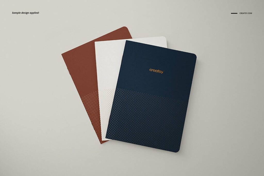 A5 Classic Notebook Mockup Set – MasterBundles