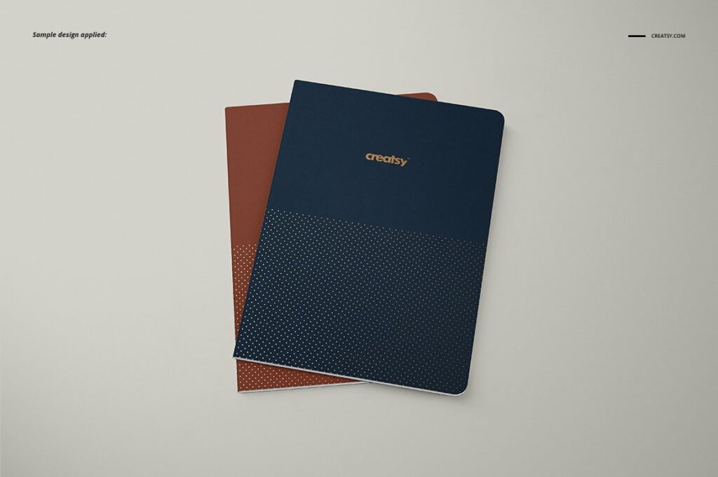 A5 Classic Notebook Mockup Set – MasterBundles