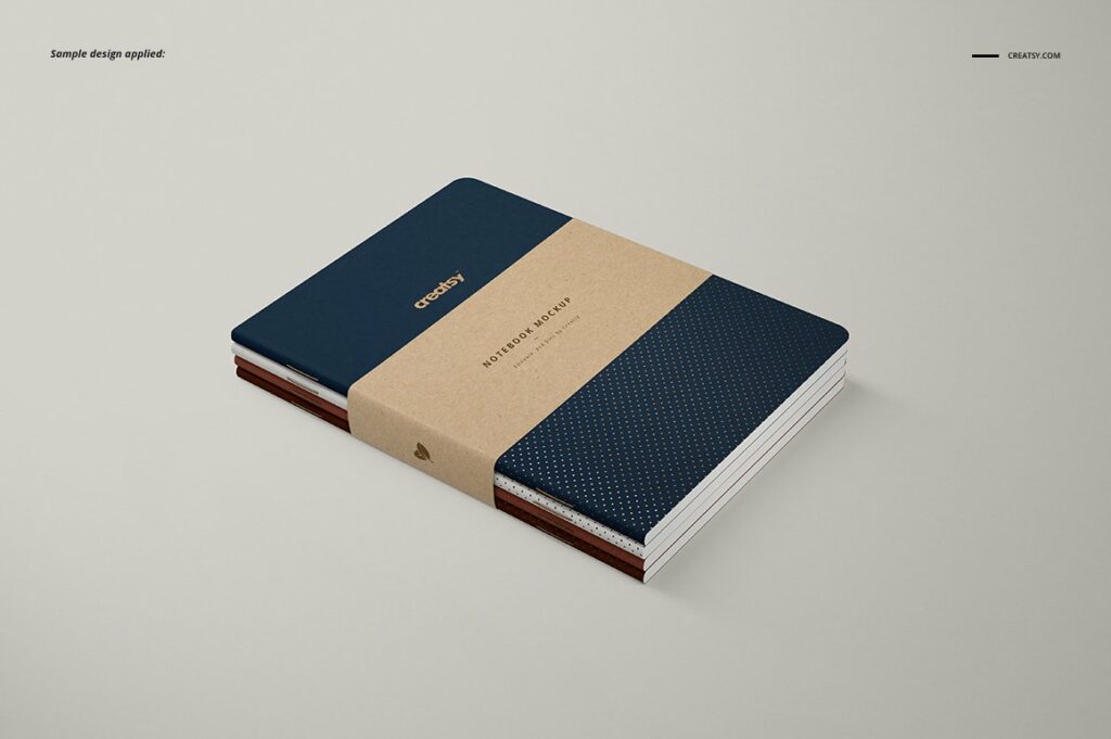 A5 Classic Notebook Mockup Set – MasterBundles