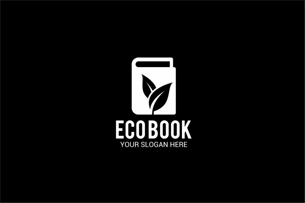 Eco Book Logo – MasterBundles