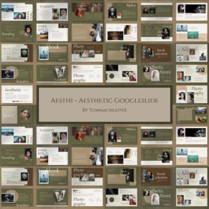 Aesthi - Aesthetic Google Slide – MasterBundles