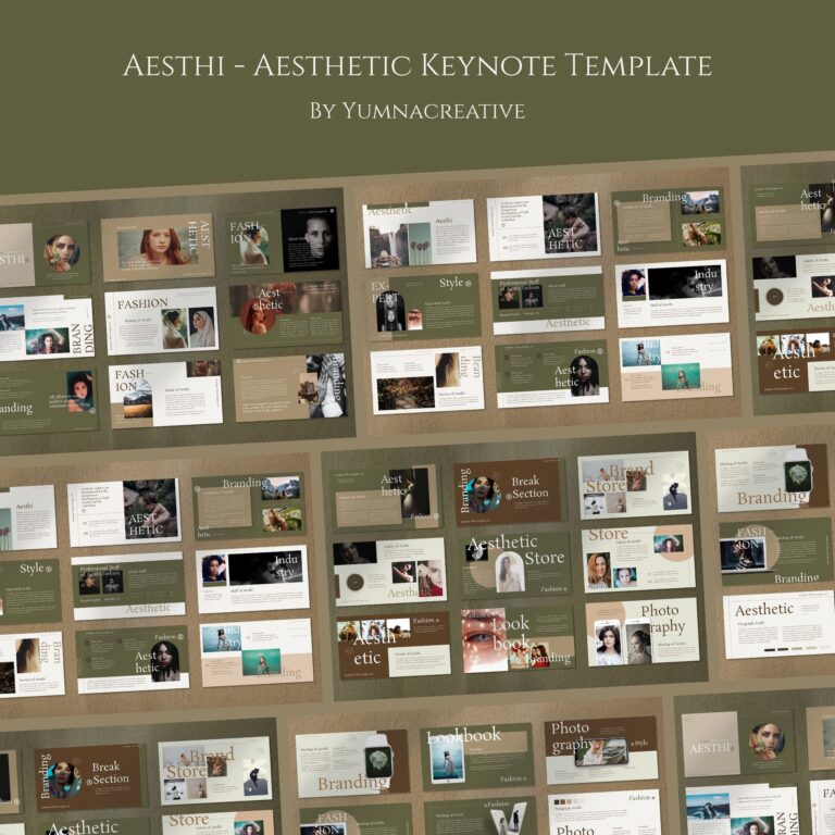 Aesthetic Resume Presentation | Master Bundles