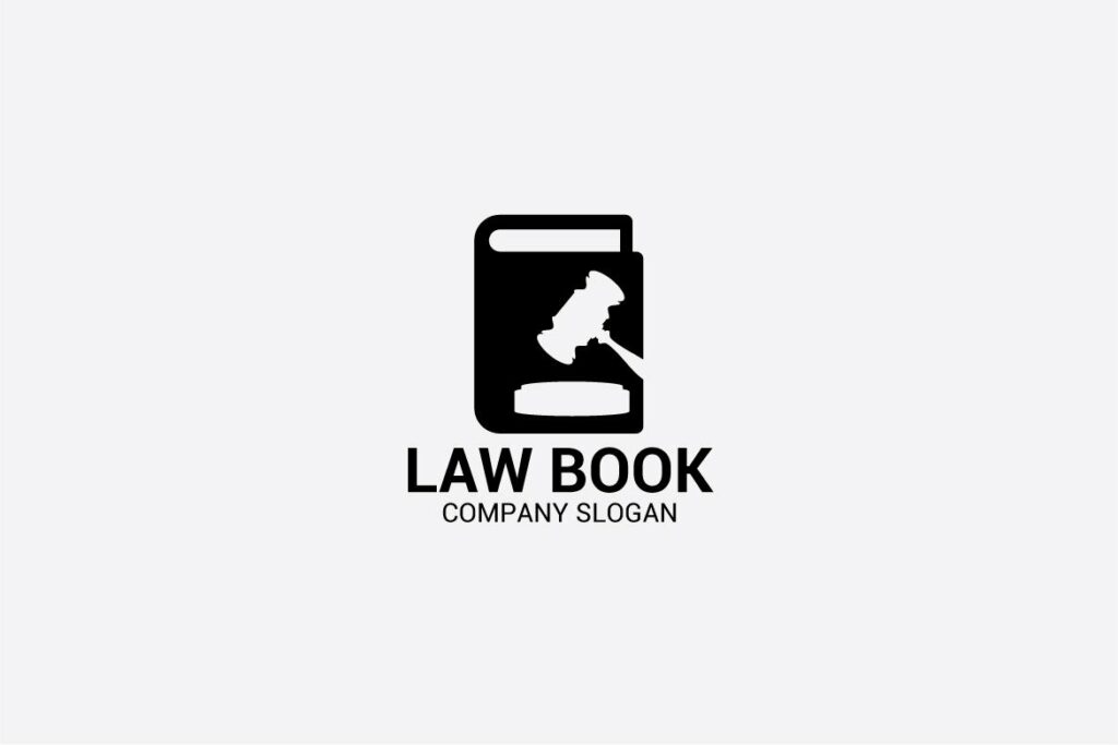 Law Book Logo – MasterBundles