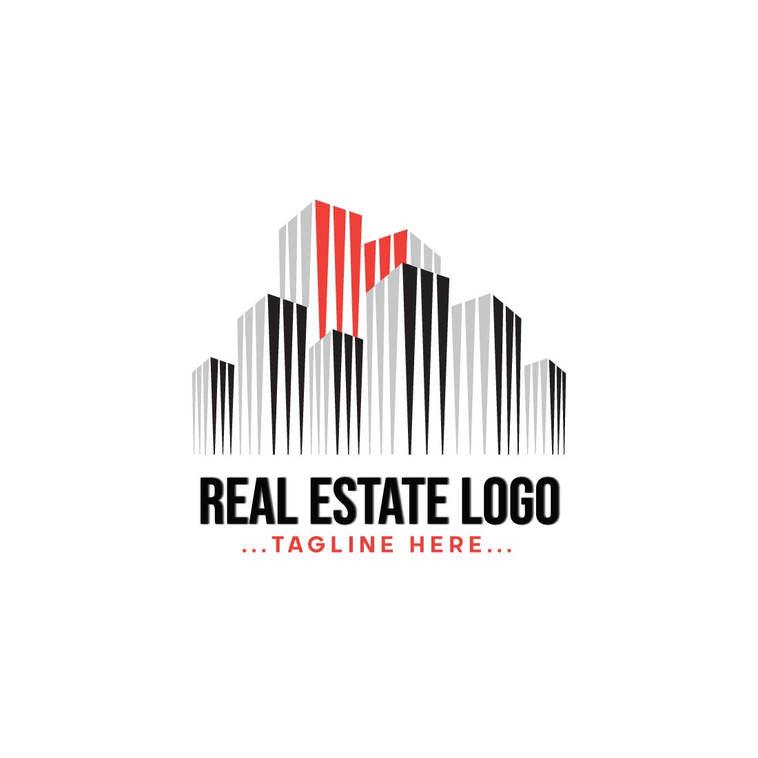 Stylish Engineer Real Estate Logo - MasterBundles